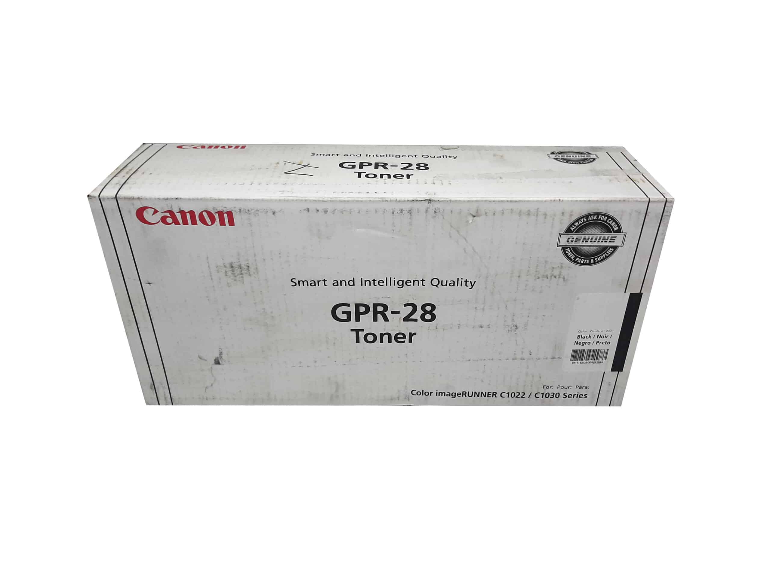Toner Canon Gpr28 Black Original Novo Caixa Avariada – Ecomando
